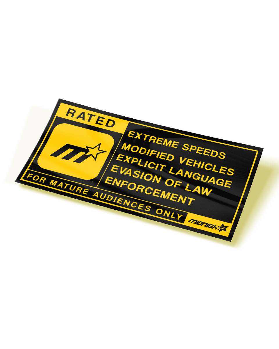 RATED M STICKER – MidnightSokudo