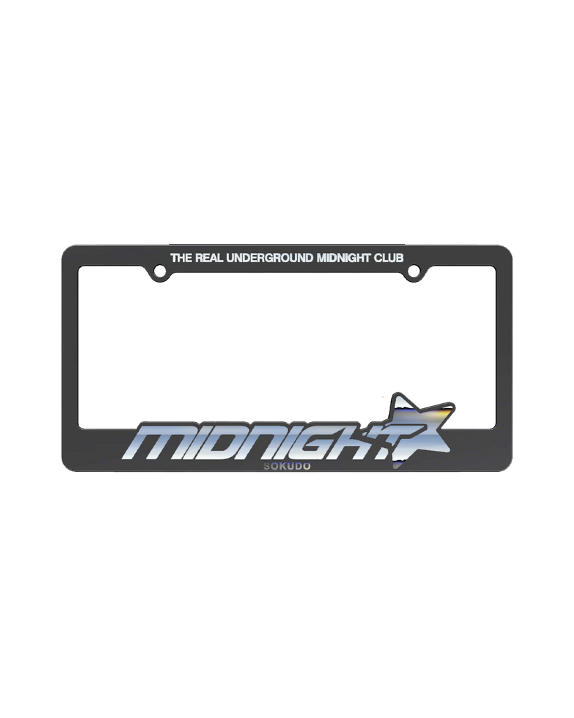 MIDNIGHT LICENSE PLATE – MidnightSokudo